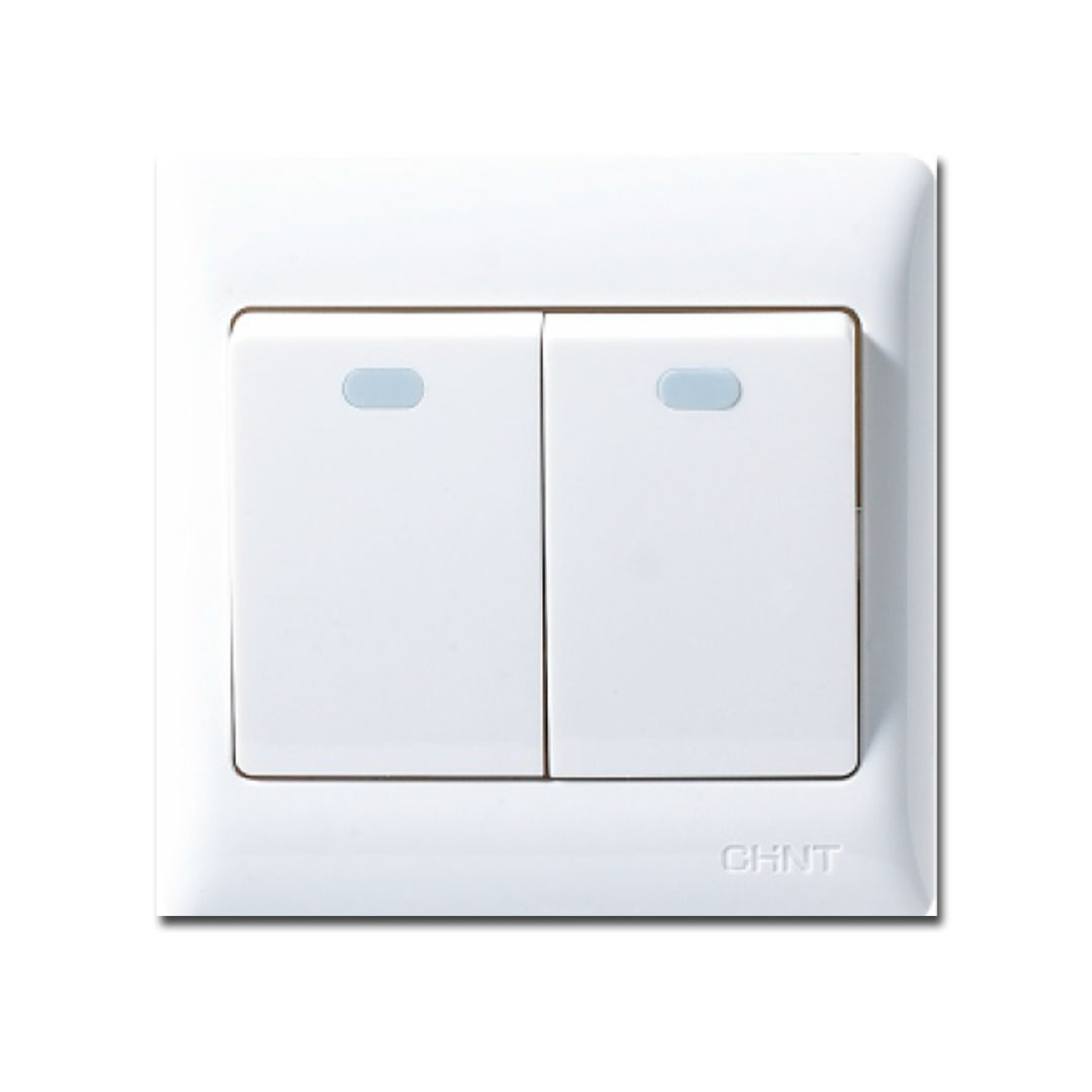 CHINT 2 gang 2 way switch - OME TECHNOLOGY