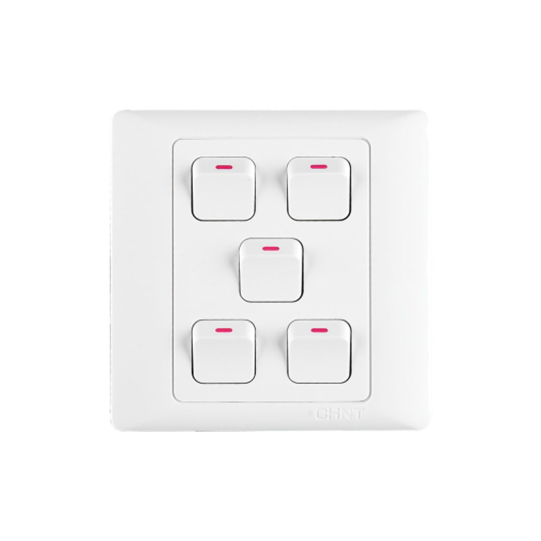 CHINT 5 gang 2 way switch - OME TECHNOLOGY