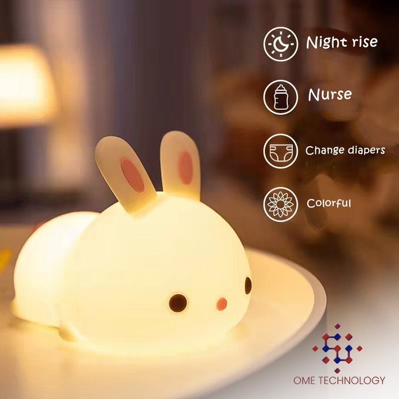 Led Rabbit Design Baby Night Light - OME TECHNOLOGY