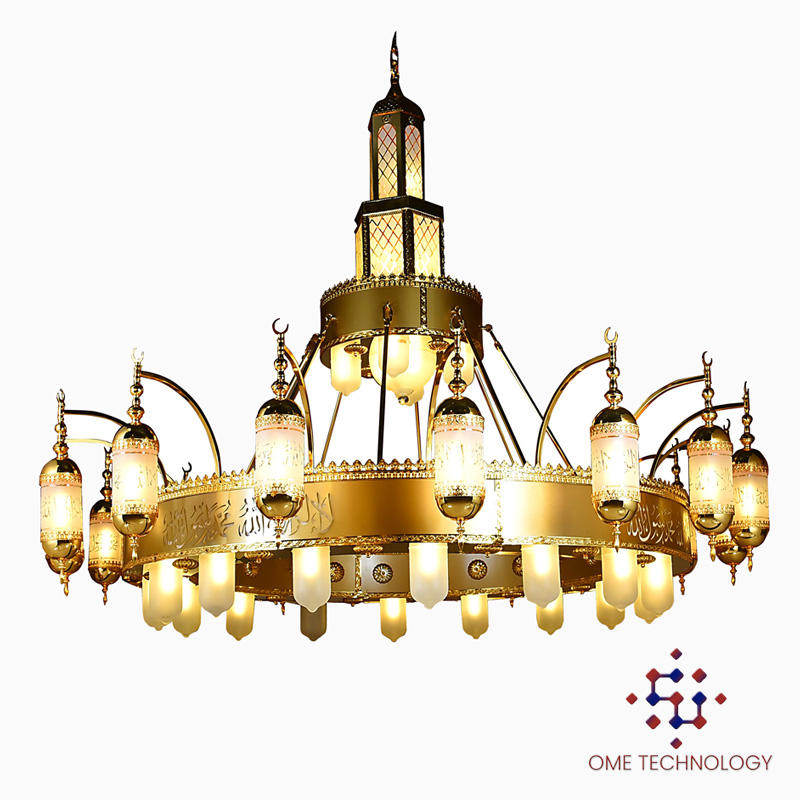 Elegant Chandelier Mosque Lights - OME TECHNOLOGY